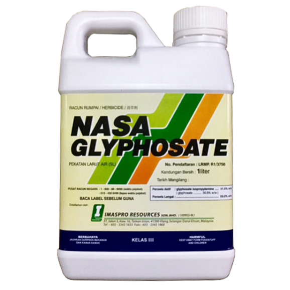 IMASPRO Nasa Glyphosate 500ml / 1L Concentrate Herbicide Fertiliser ...