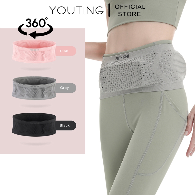 Essential Slim Running Belt, Workout Fanny Pack for Exercise Waist ...