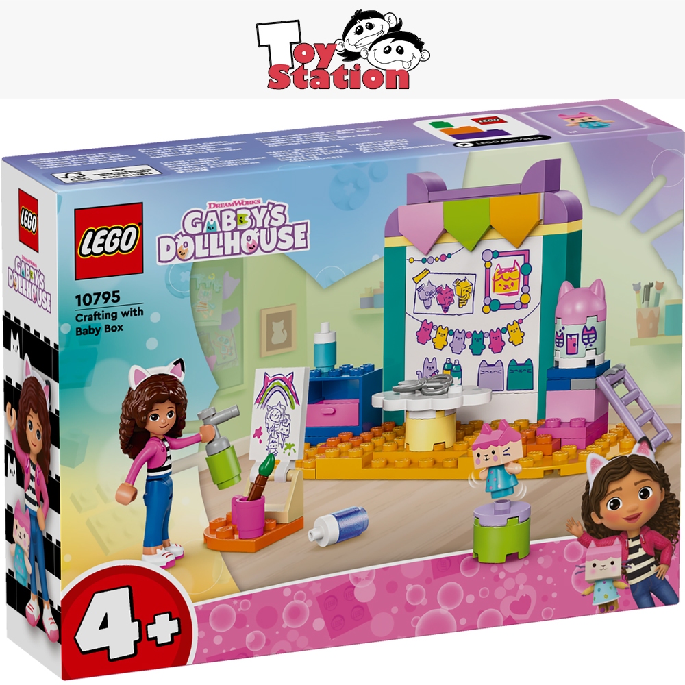 LEGO Gabby's Dollhouse 10795 Crafting with Baby Box | Shopee Singapore LEGO Gabby's Dollhouse 10795 Crafting with Baby Box | Shopee Singapore