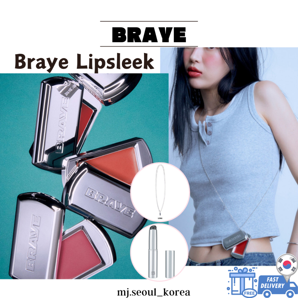 BRAYE Glow Lip&Cheek Wearing Coolness Lipsleek 10colors Tint | Shopee ...