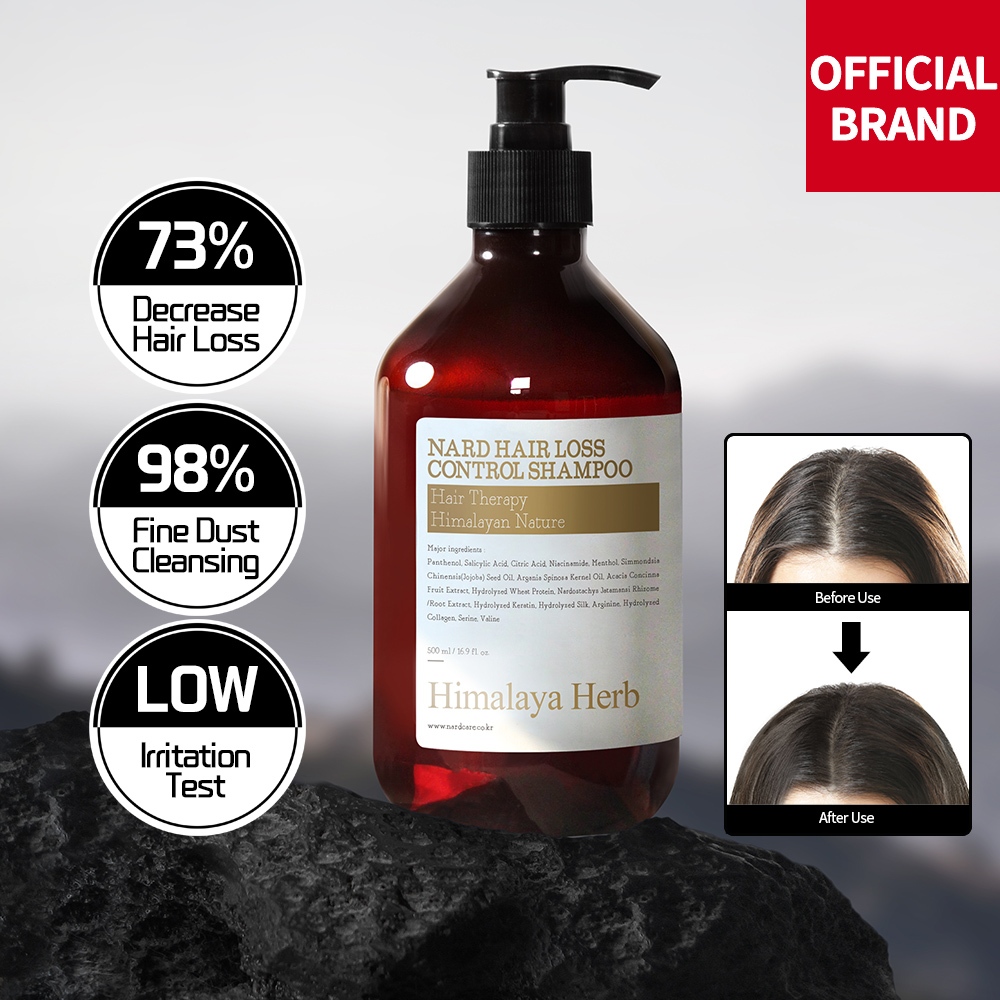 [NARD] Hair Loss Control Shampoo, 500ml/1000ml - Anti-Hair Loss Itchy ...