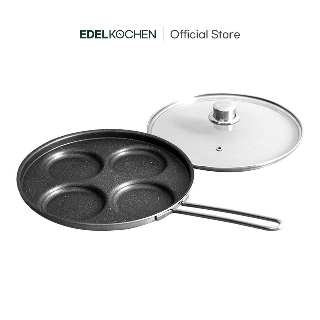 Edelkochen 3PLY 304 Stainless Steel Non-stick Foregg Egg / Pancake Pan ...