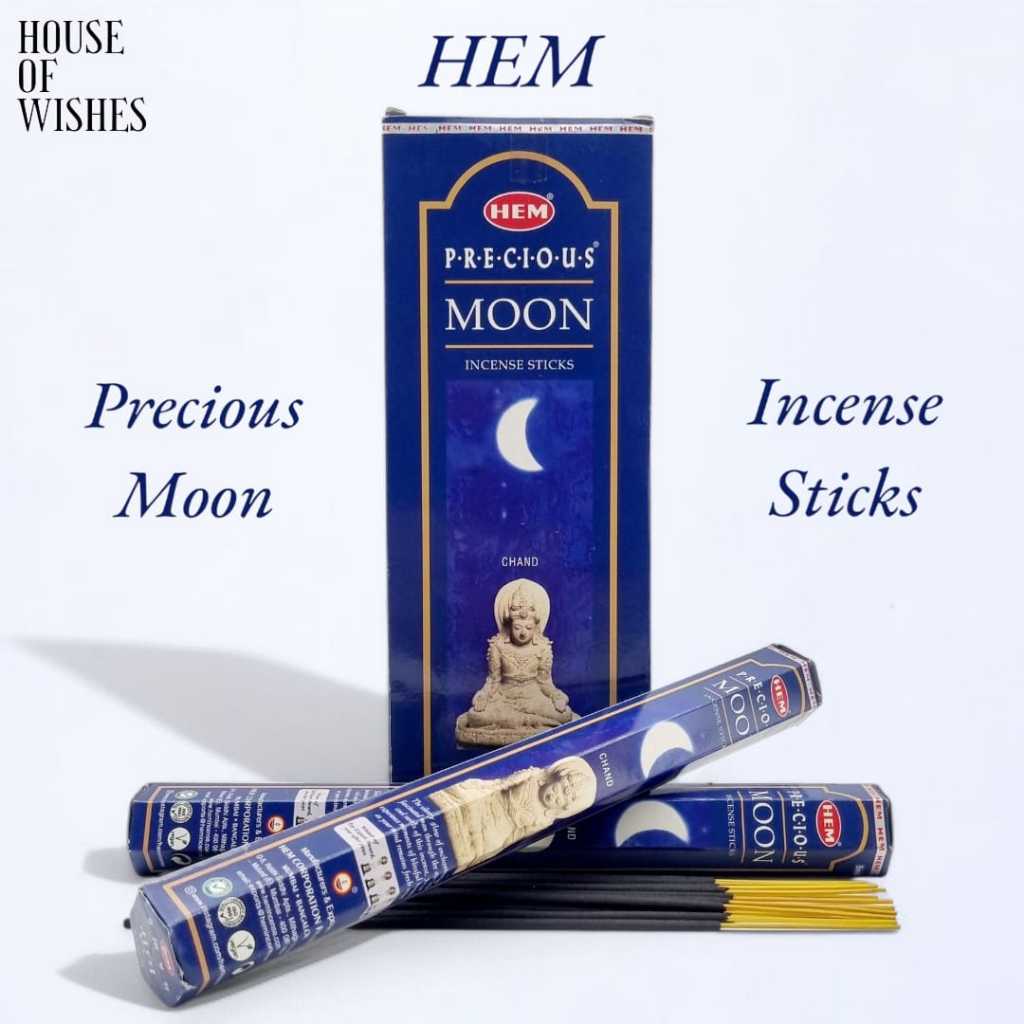 HEM - Precious Moon Incense Sticks (20 Sticks Per Box) | Shopee Singapore