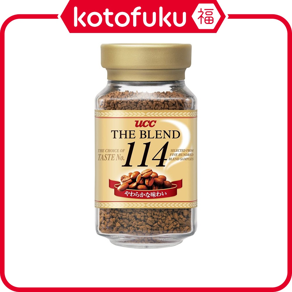 [In stock] UCC , THE BLEND 114 , instant coffee , bottle , 90g | Shopee ...