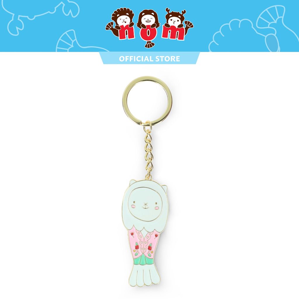 Nom Singapore Merlion Outfit Keychain - Nyonya Kebaya - Iconic Merlion ...