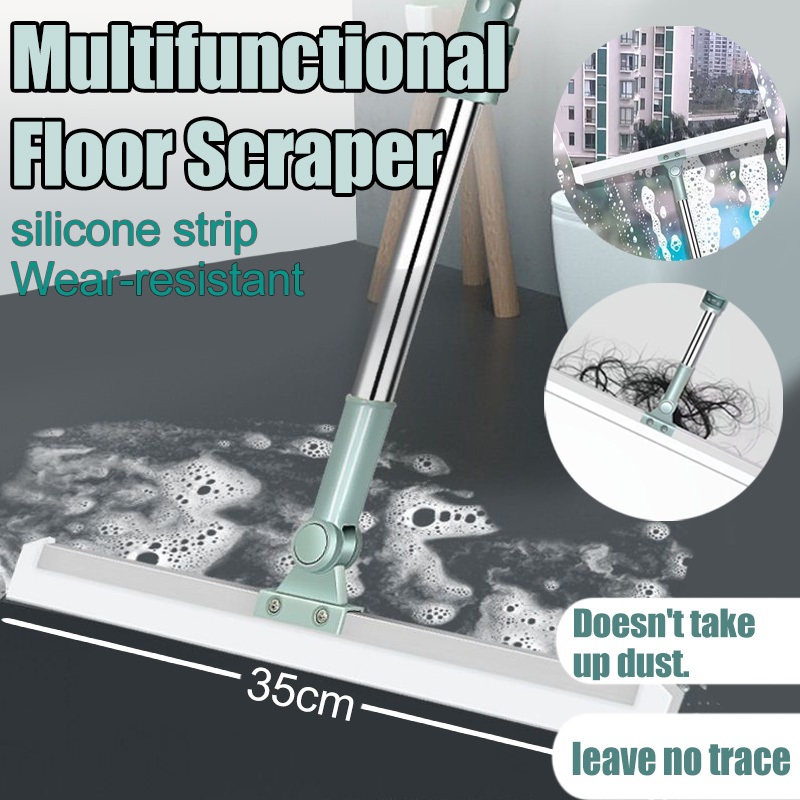 [🇸🇬SG Stock]Magic broom silicone wiper household bathroom floor scraper ...