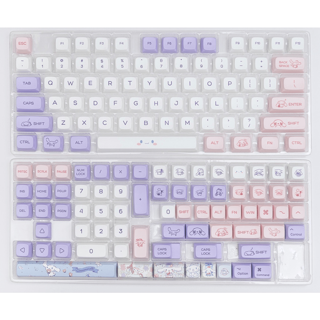 [SG] Sanrio Cute Cinnamoroll Kuromi Pompompurin Pochacco Dye Sub PBT ...