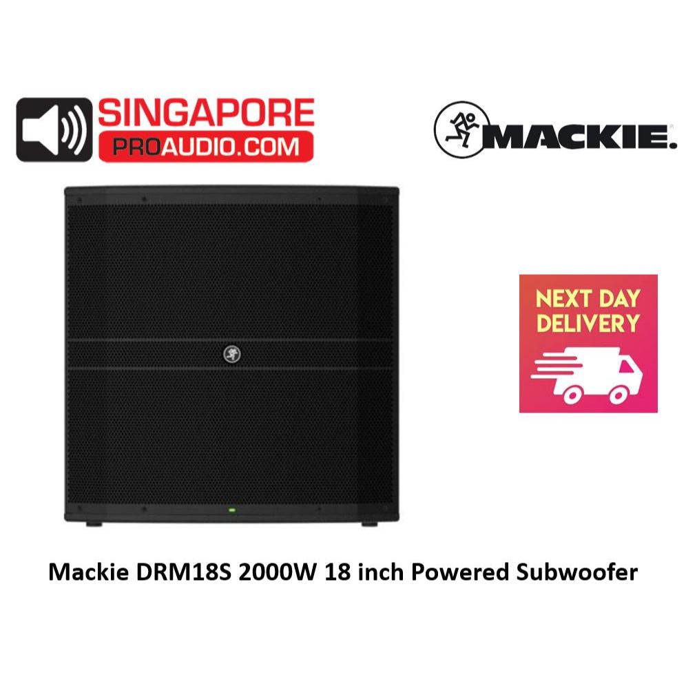 Mackie DRM18S 2000W 18 inch Powered Subwoofer | Shopee Singapore