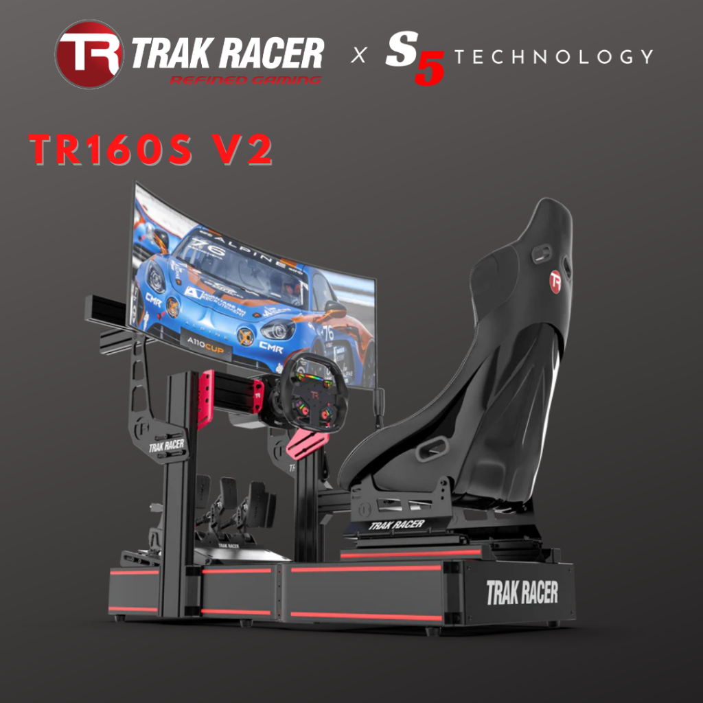 Trak Racer TR160S V2 / Racing Simulator Cockpit / SIM RACING RIG ...