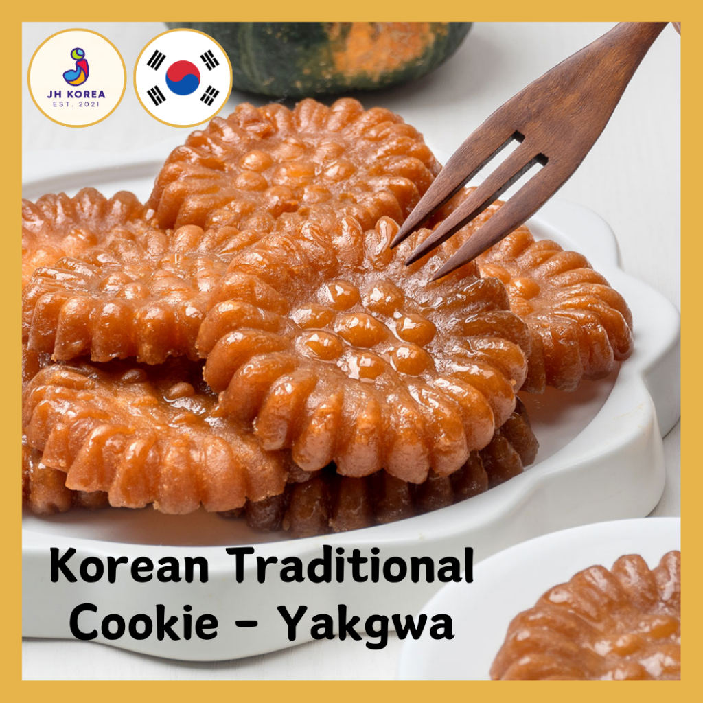 Korean Yakgwa traditional cookie individual packages korean dessert ...