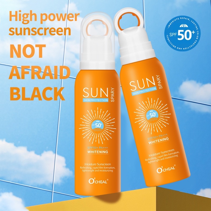️in SG ️防晒喷雾sunscreen SPF50 PA+++ Outdoor Sunscreen Mist Whitening ...