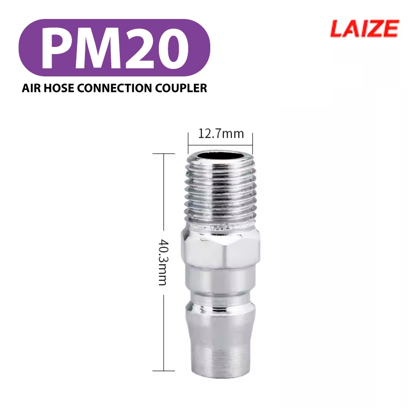 Air compressor hose connection coupler (PM20) | Shopee Singapore
