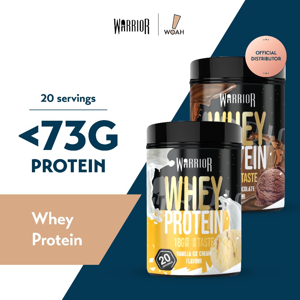 Warrior Whey Protein (500g) | Shopee Singapore