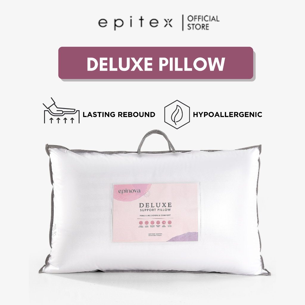 Epitex EPINOVA Deluxe Pillow 1200g | Down Pillow | Comfortable Pillow ...