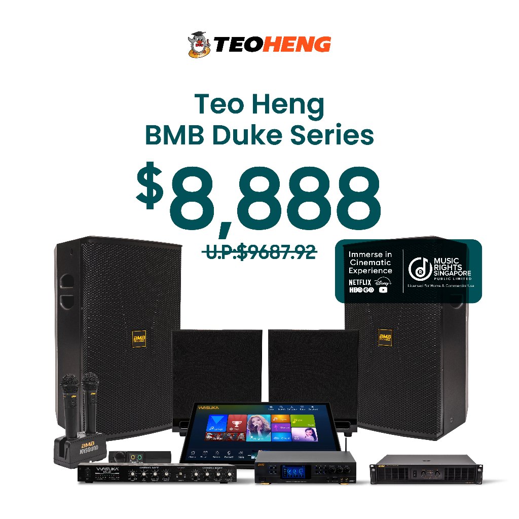 [SG] Teo Heng BMB Duke Series Karaoke Package | Shopee Singapore