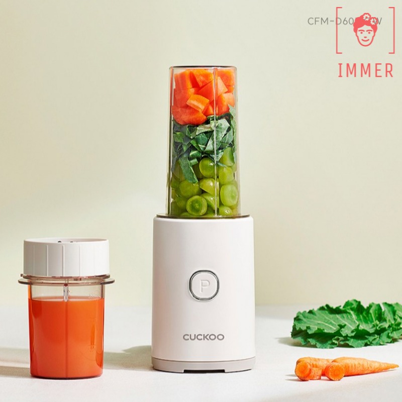 Cuckoo Mini Blender CFM-D60MGW DualContainers OverheatProtection ...