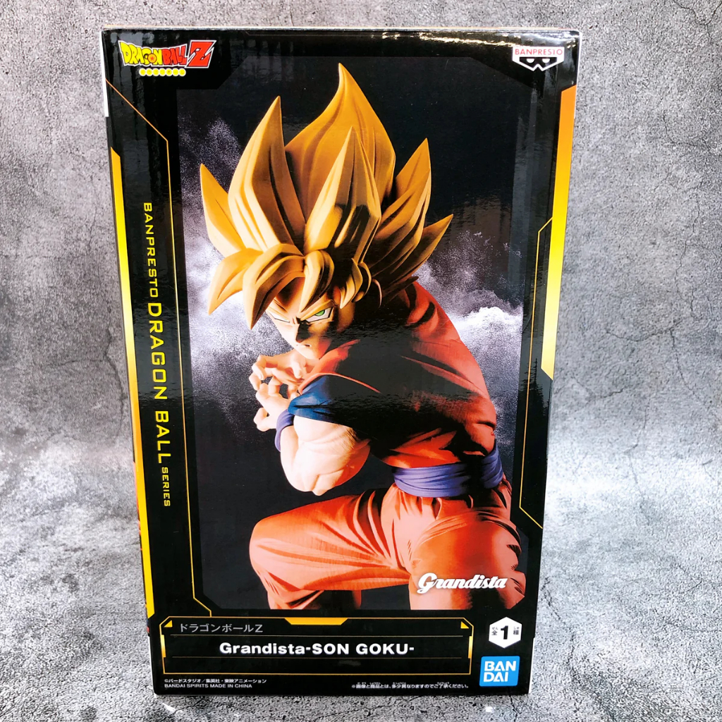 JAPAN IMPORT ANIME Dragon Ball Z Super Saiyan Son Goku Grandista Figure ...