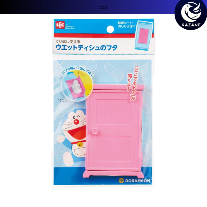 LEC Doraemon Wet Wipes Wet Tissue Reusable Lid (Dokodemo Door) Sterile ...