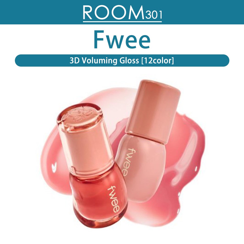 [Fwee] 3D Voluming Gloss [12color] 30% / 70% | Shopee Singapore