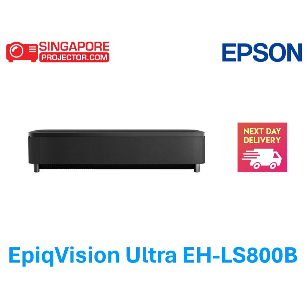 Epson EpiqVision Ultra EH-LS800B Laser Ultra Short Throw Projector ...