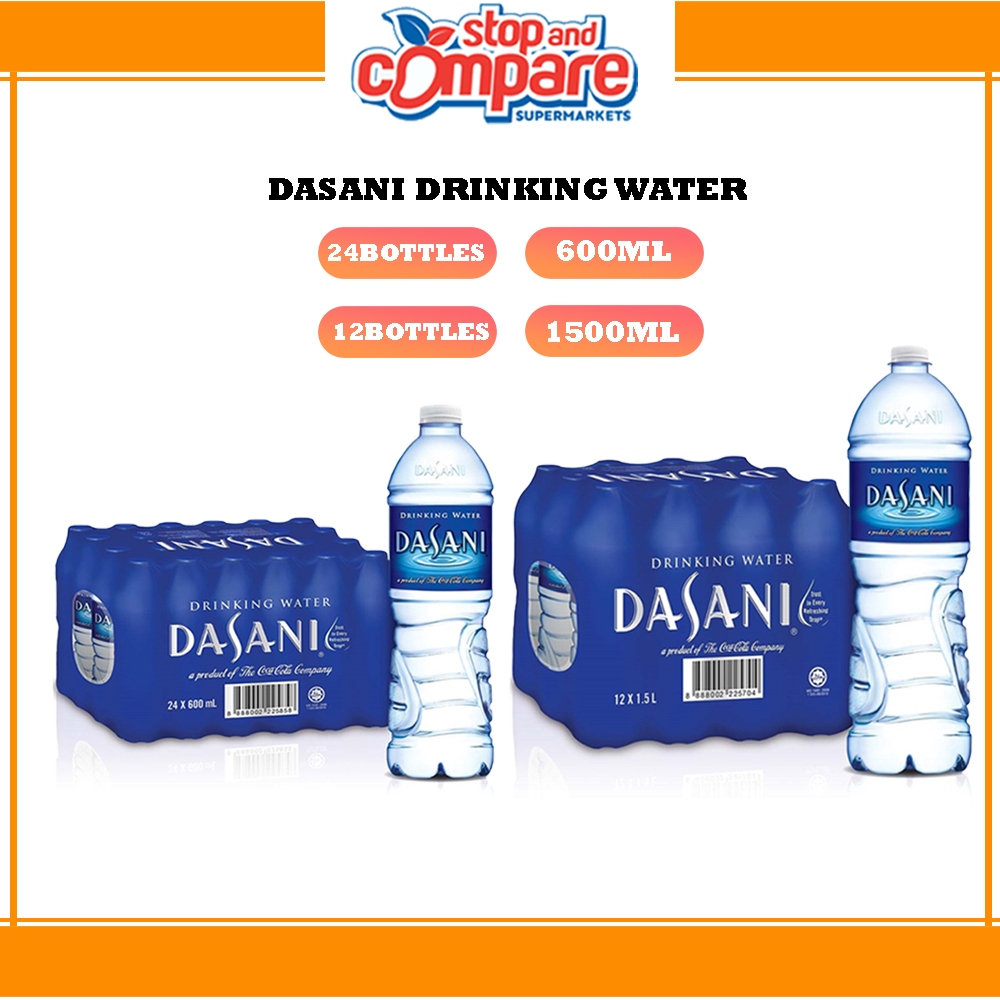 Dasani Drinking Water (24 x 600ml) or(12 x1.5L) | Shopee Singapore