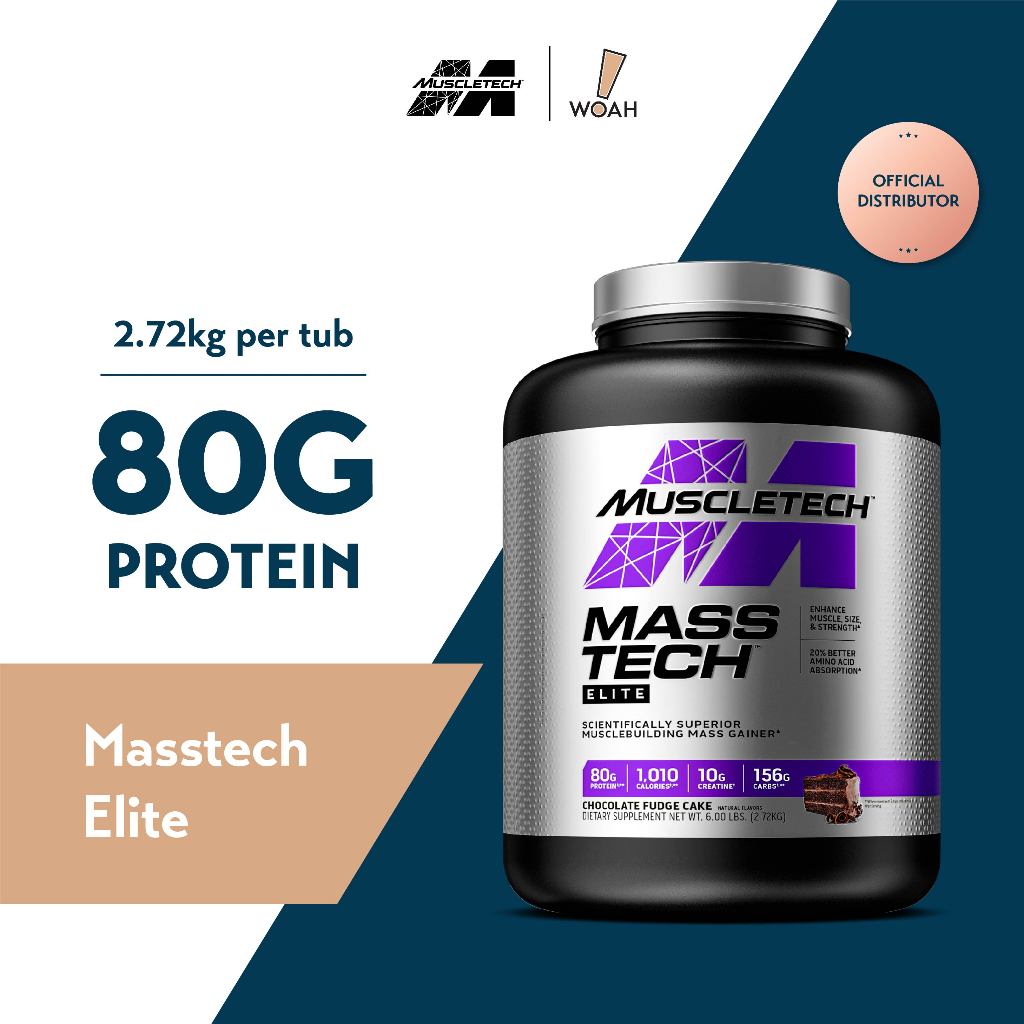 MuscleTech MassTech Elite (6lbs) | Shopee Singapore