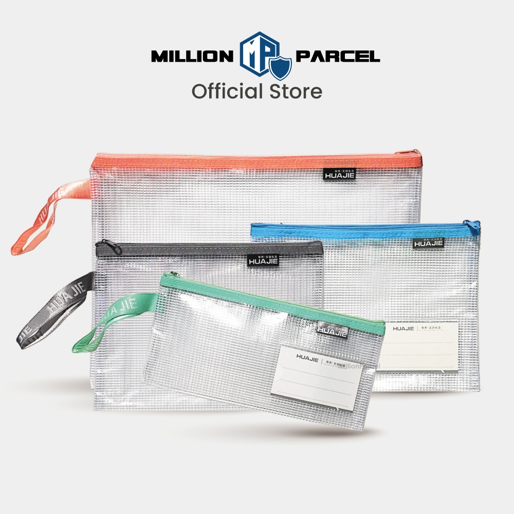 Huajie File Organizer Mesh Pouch | Zip Pouch | Mesh Zipper Bag | Pencil ...