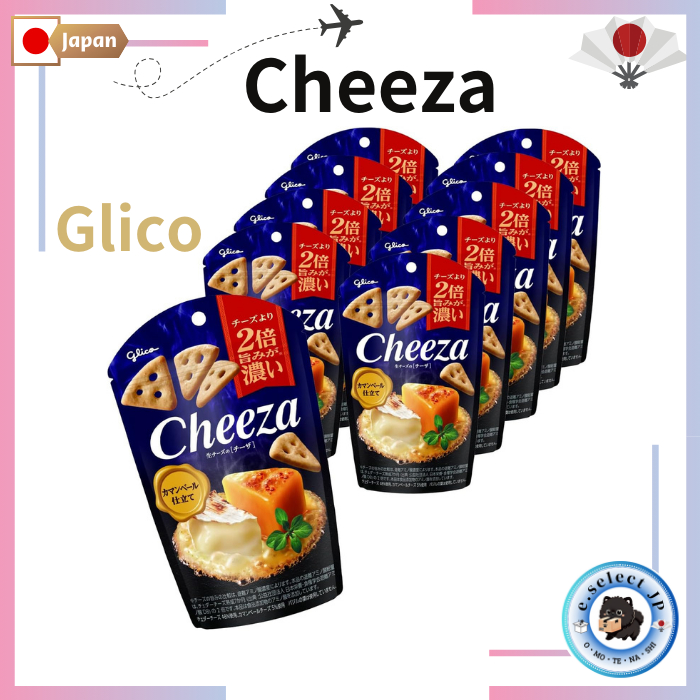 Cheeza Camembert tailoring 36g x 10 bags Ezaki Glico snack snacks, raw ...