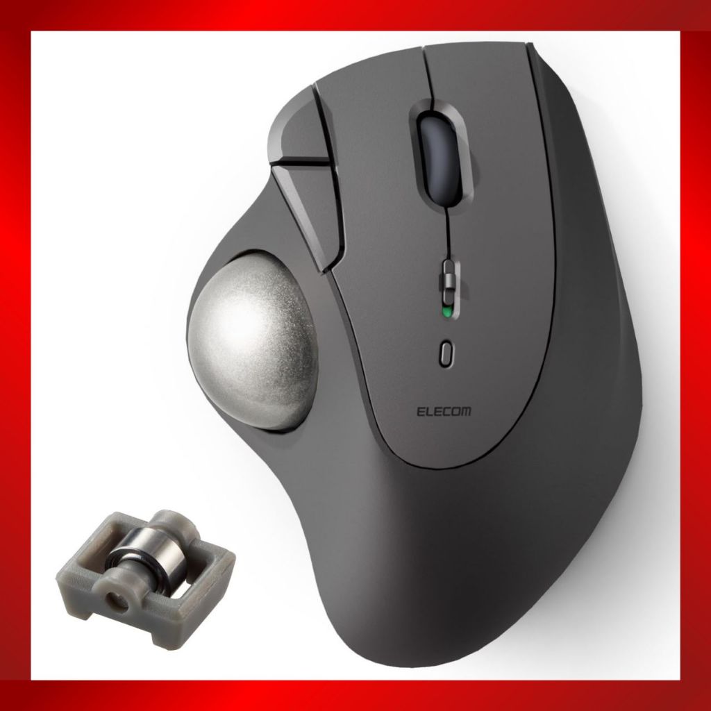 ELECOM Wireless Trackball Mouse Bluetooth【Direct from Japan】 | Shopee ...