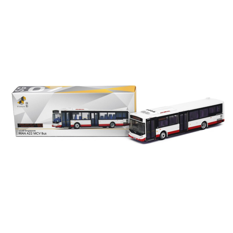 READY STOCK SG Seller: Singapore Bus 1/110 Scale TINY SG07 MAN A22 MCV ...