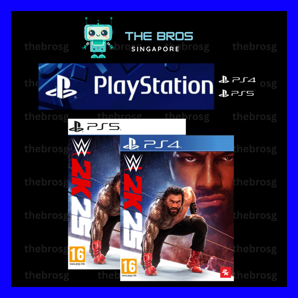 WWE 2K25 Standard Edition Full Game (PS4 & PS5) Digital Download ...