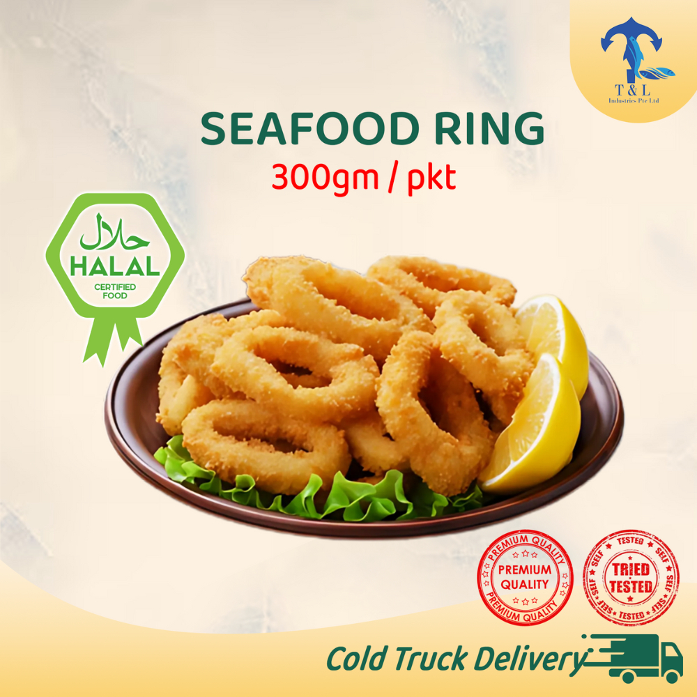 Halal Seafood Ring (300gm/pkt) | Shopee Singapore