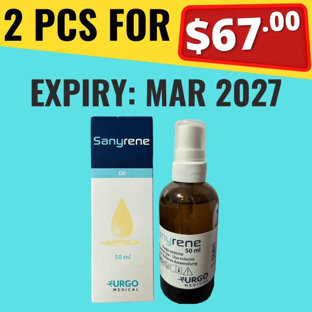 Sanyrene Oil 50ml Urgo Therapeutic Oil Advanced Protection Healthy Skin ...
