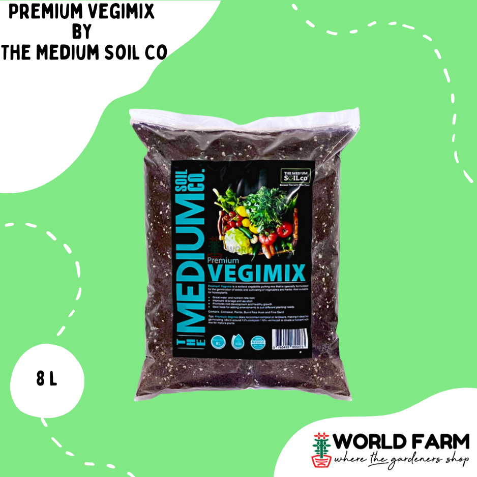 Premium Vegimix, by The Medium Soil Co., Vegetable Potting Mix / Veggie ...