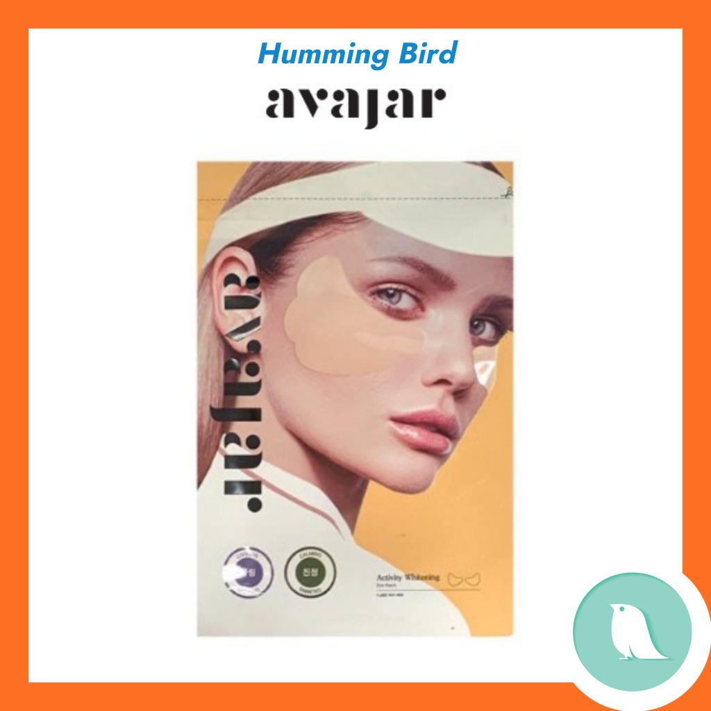 [avajar] Activity Whitening Eye Patch (6g*4ea) 1 Pack/Skin soothing ...