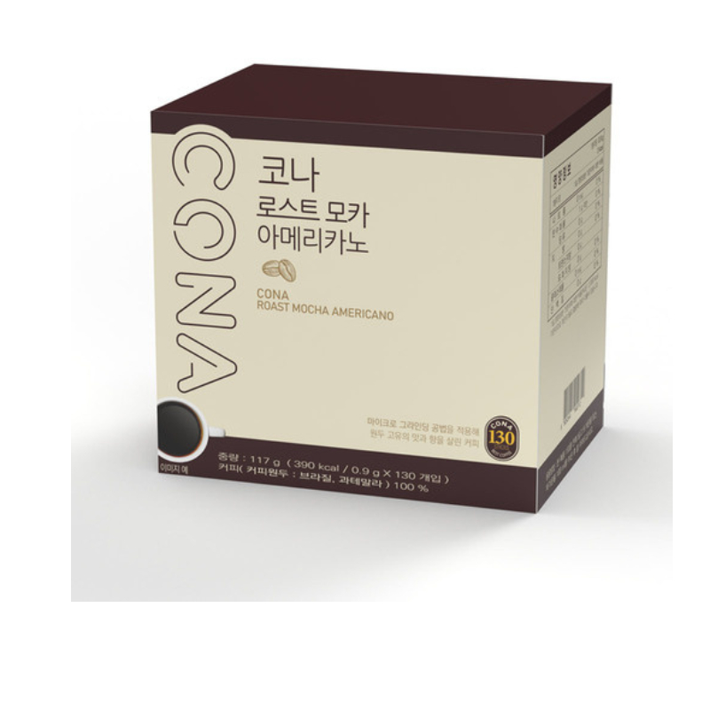Cona Roast Mocha Special Americano Korean HACCP Instant Brazil ...