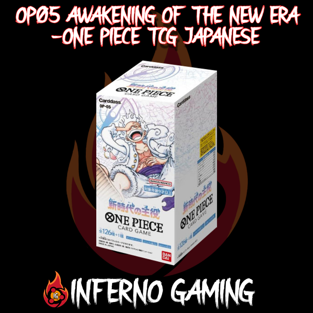 [OP-05] Awakening Of The New Era - One Piece TCG Japanese OP05 Booster ...