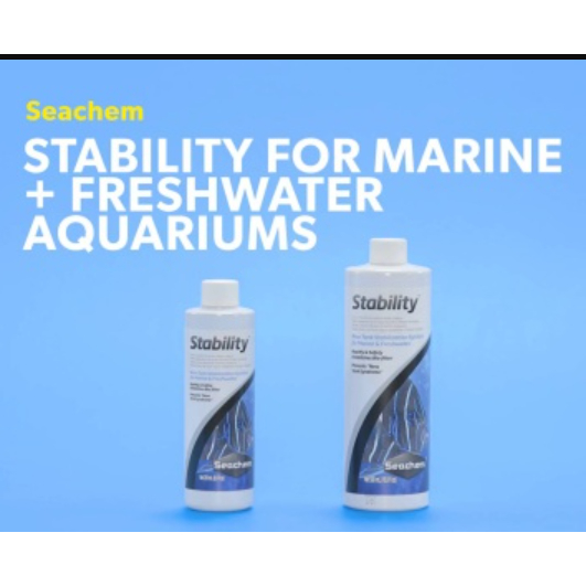 Seachem stability freshwater/seawater bacteria 250ml/500ml1000ml ...