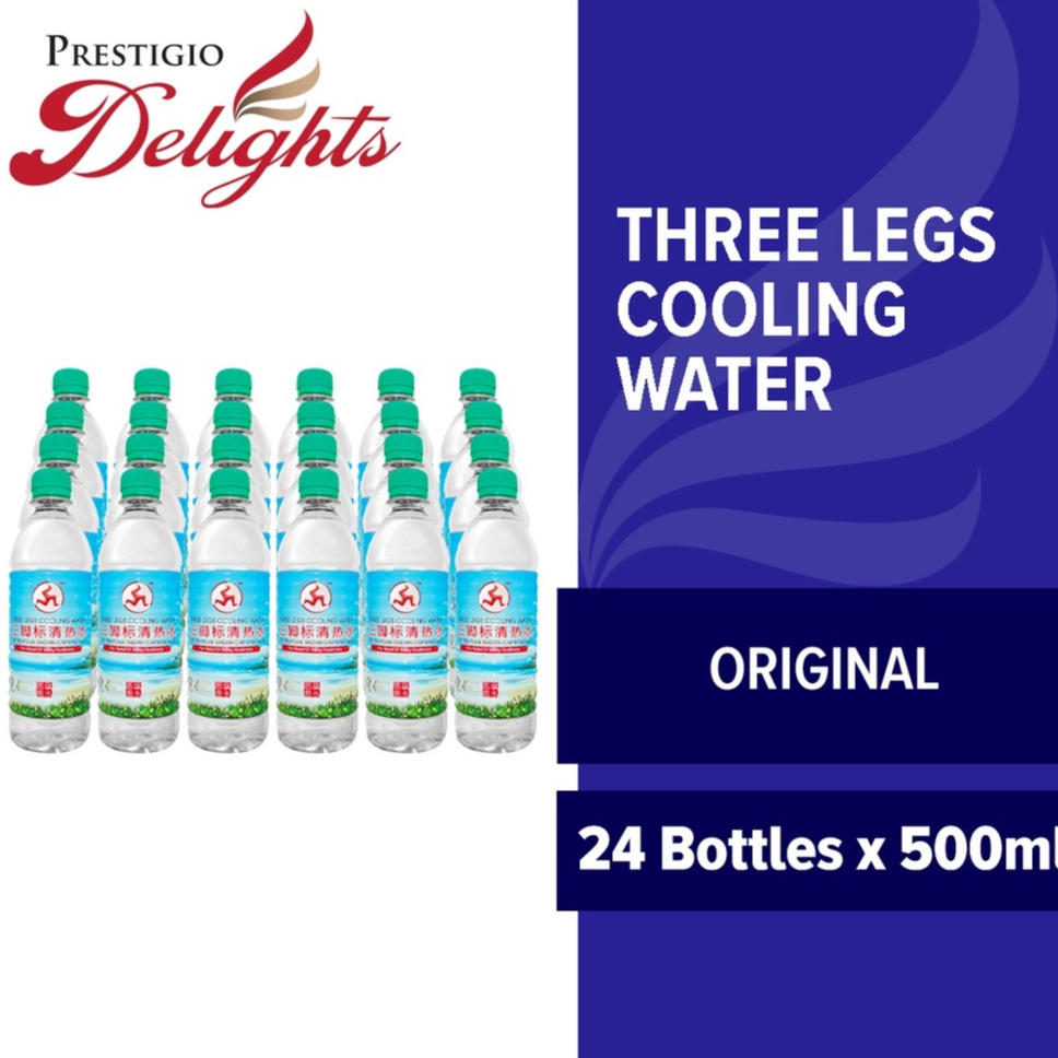 Three Legs Cooling Water 500ml x 24 Bottles Carton Sales | Shopee Singapore