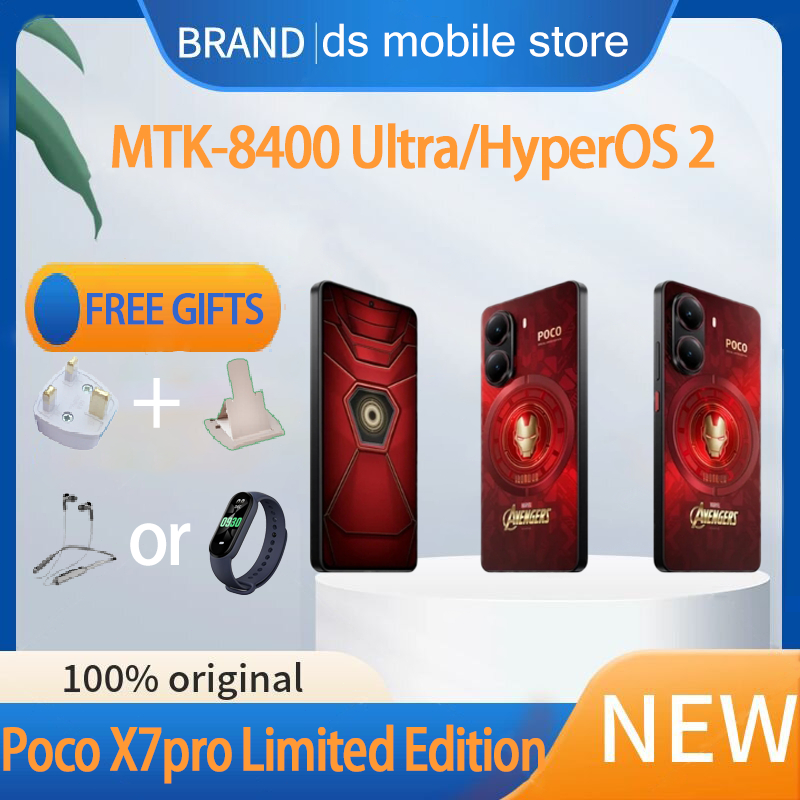 POCO X7 Pro 6000mAh battery+90W HyperCharge HyperOS 2/POCO X7 Pro lron ...