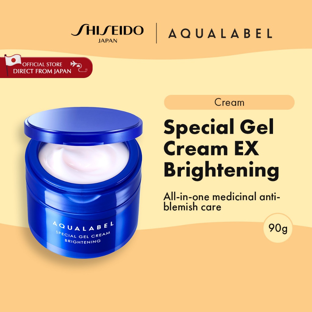 AQUALABEL Special Gel Cream EX - Brightening (90g)/Refill (81g) [By SHISEIDO JAPAN Group Store ...