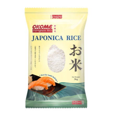 OKOME JAPONICA RICE SHORTGRAIN RICE 5KG | Shopee Singapore