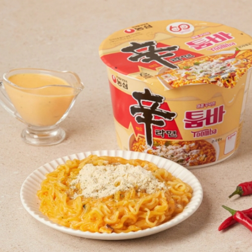 [Nongshim] Shin Ramyun Toomba Big Bowl 113G 신라면 툼바 큰사발면 | Shopee Singapore