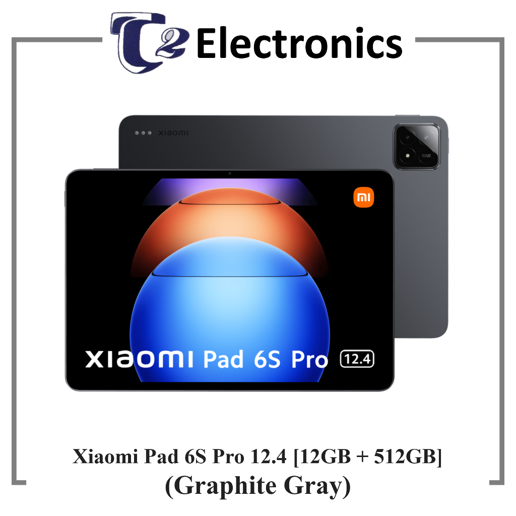 Xiaomi Pad 6S Pro WiFi 12GB + 512GB / Snapdragon 8 Gen 2 / 12.4 Inch Large Screen / 10000 mAh ...