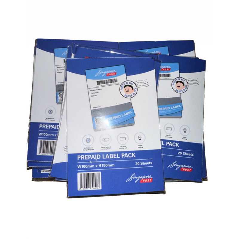 (VOUCHER + FREE DELIVERY) SingPost Tracked Prepaid Label | Shopee Singapore