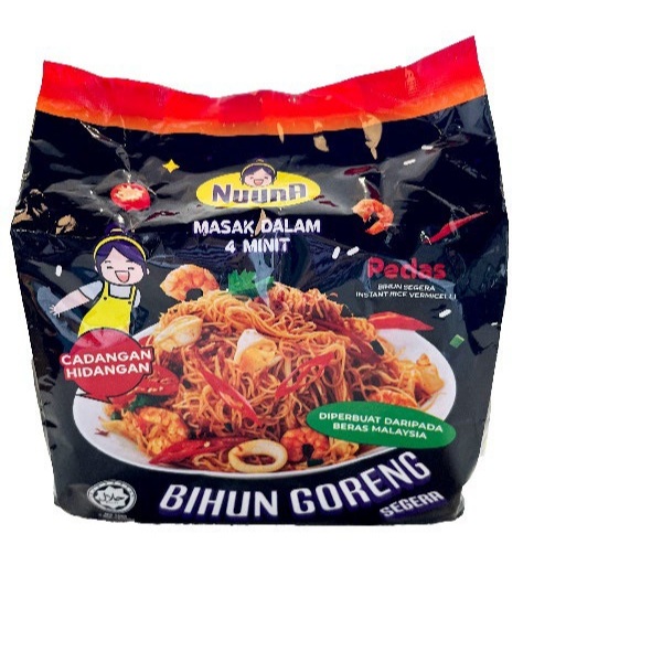 Nuuna Bihun Bee Hoon Goreng Original Spicy Instant Noodle (Authorized Distributor SG) | Shopee ...