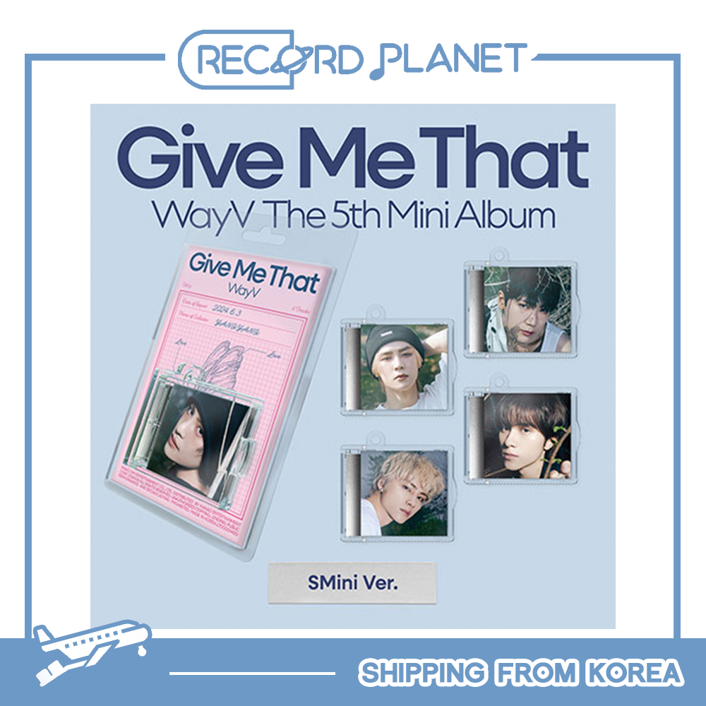 WayV - 5th Mini Album [Give Me That] (SMini Ver.) + Free Gift | Shopee ...
