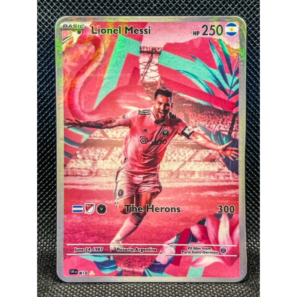 Lionel Messi Pokemon Card (Special Art) | Shopee Singapore
