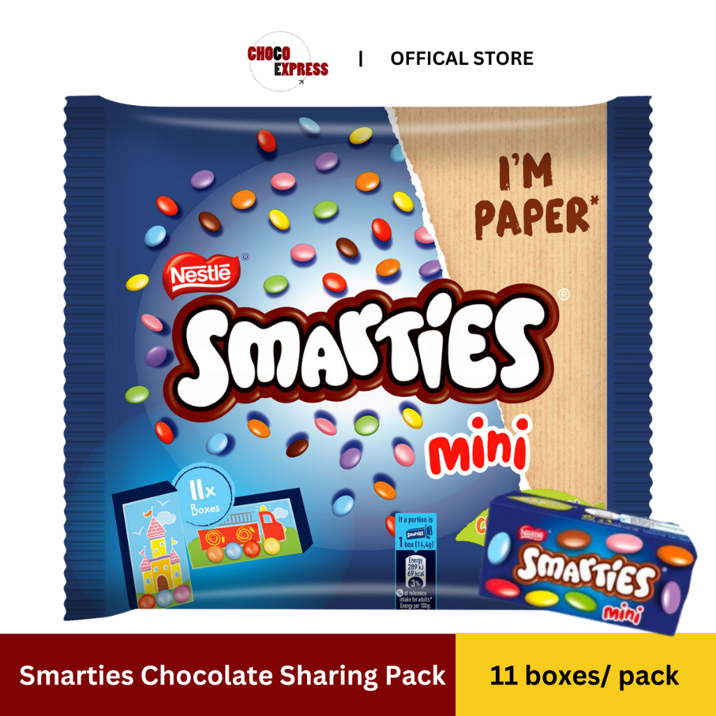 Nestle smarties Mini Sharing Pack (11 Boxes per Pack)/ Product of ...