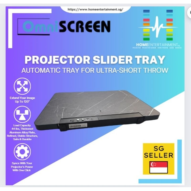 Automatic Slider Tray For Ultra Short Throw (UST) Projector - Extend to ...
